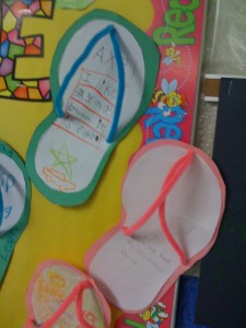 Flip Flops…Spring Bulletin Board Idea | Teacher Blog Spot