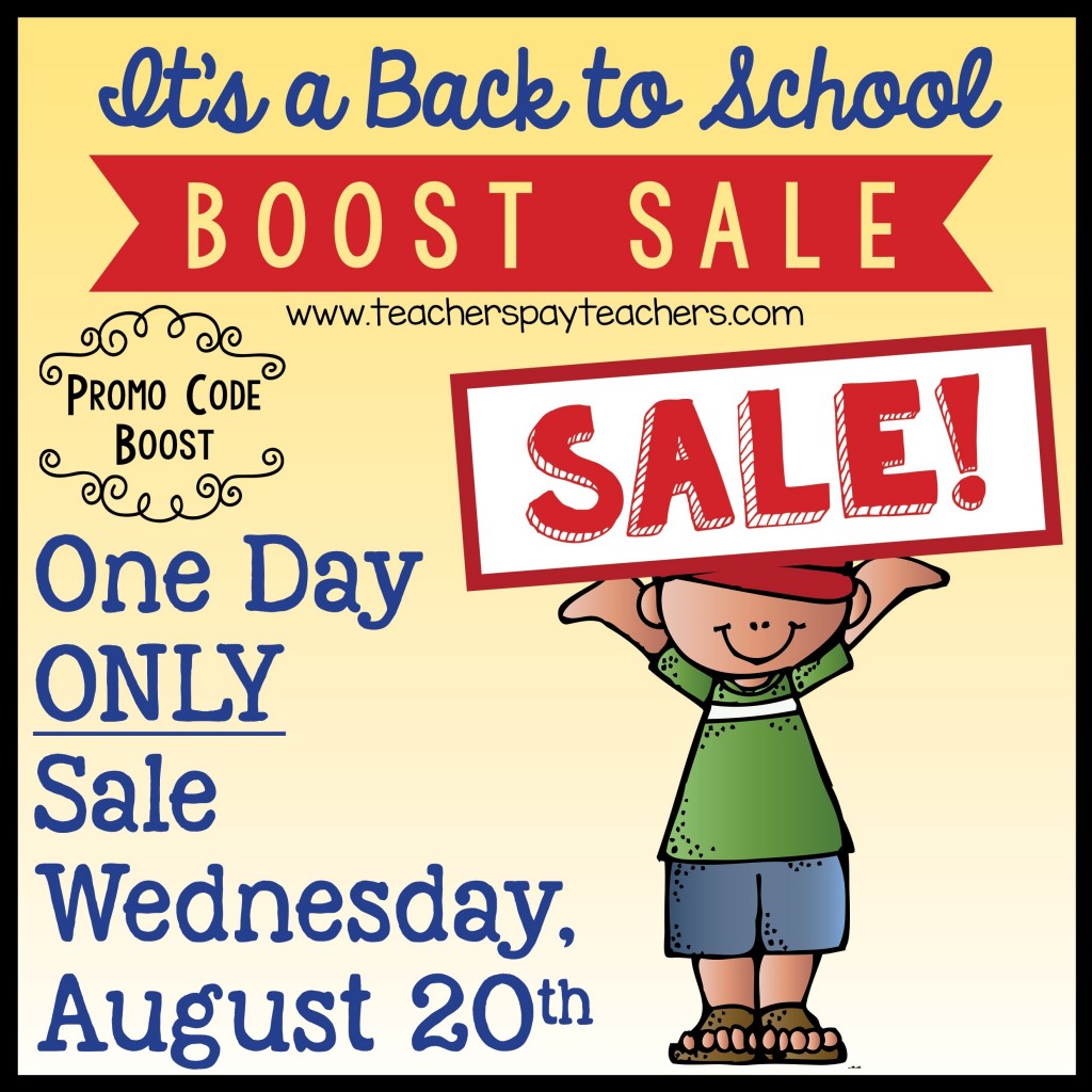 Back to School Sale!!! | Teacher Blog Spot